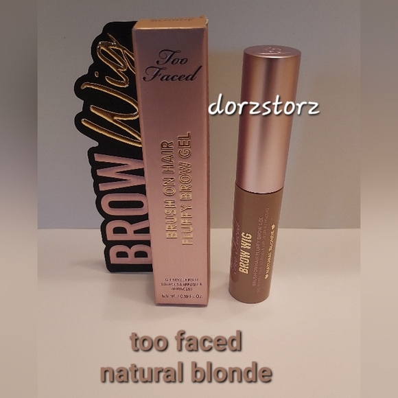 Too Faced | Makeup | Too Faced Brow Wig Brush On Hair Fluffy Brow Gel ...